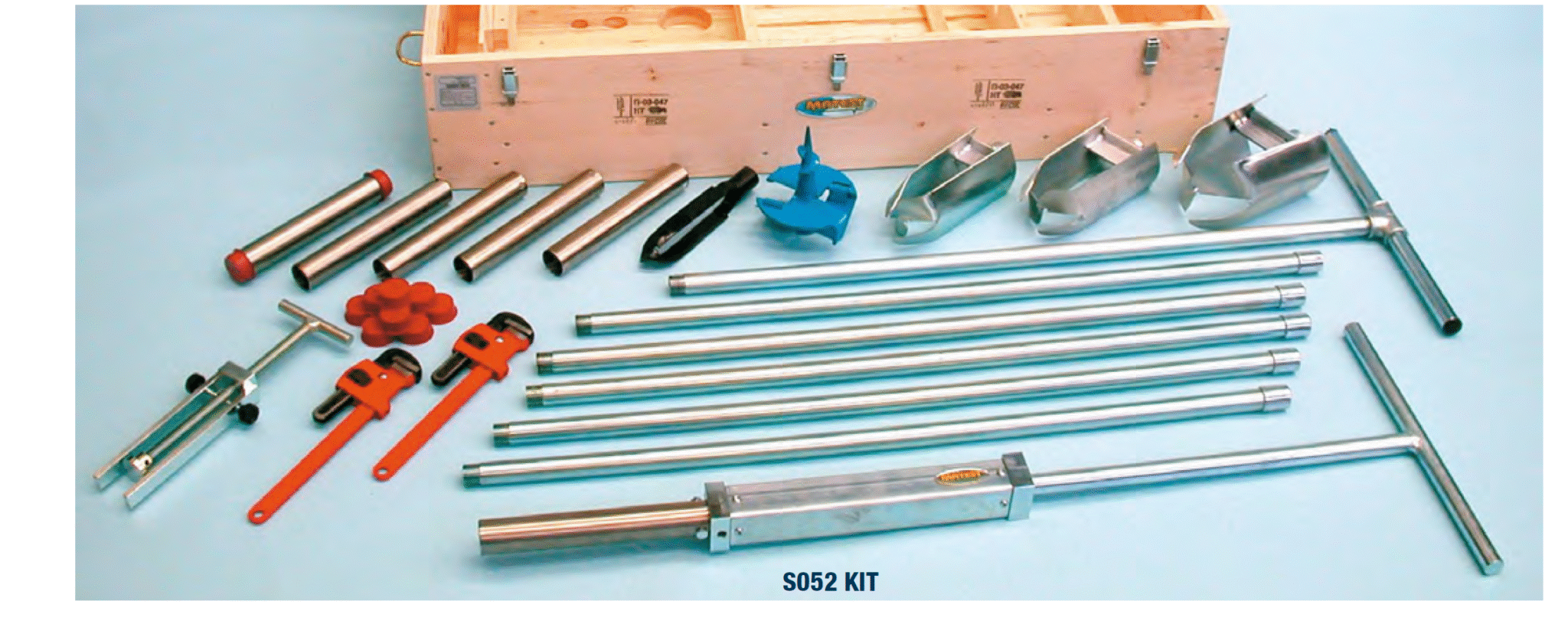 S052KIT SOIL PROSPECTING KIT - Materials Testing Equipment Ltd